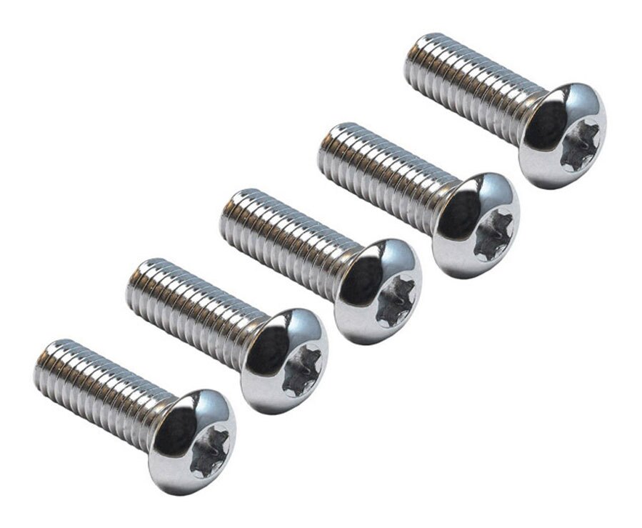chrome head screws