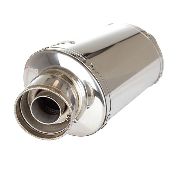 Lextek OP4 Stainless Steel Right Hand Slip-On Muffler | JPCycles.com