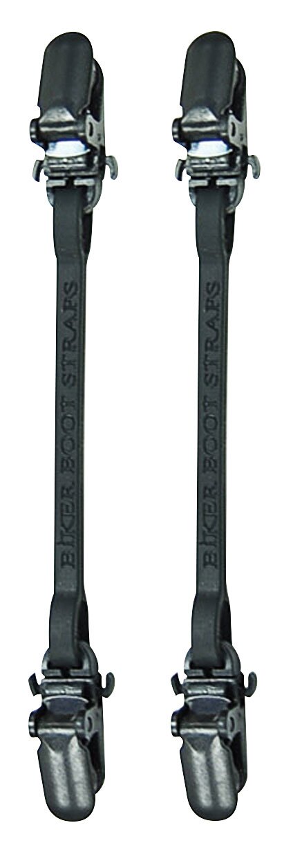 Biker Boot Straps Basic With Clip Set | JPCycles.com