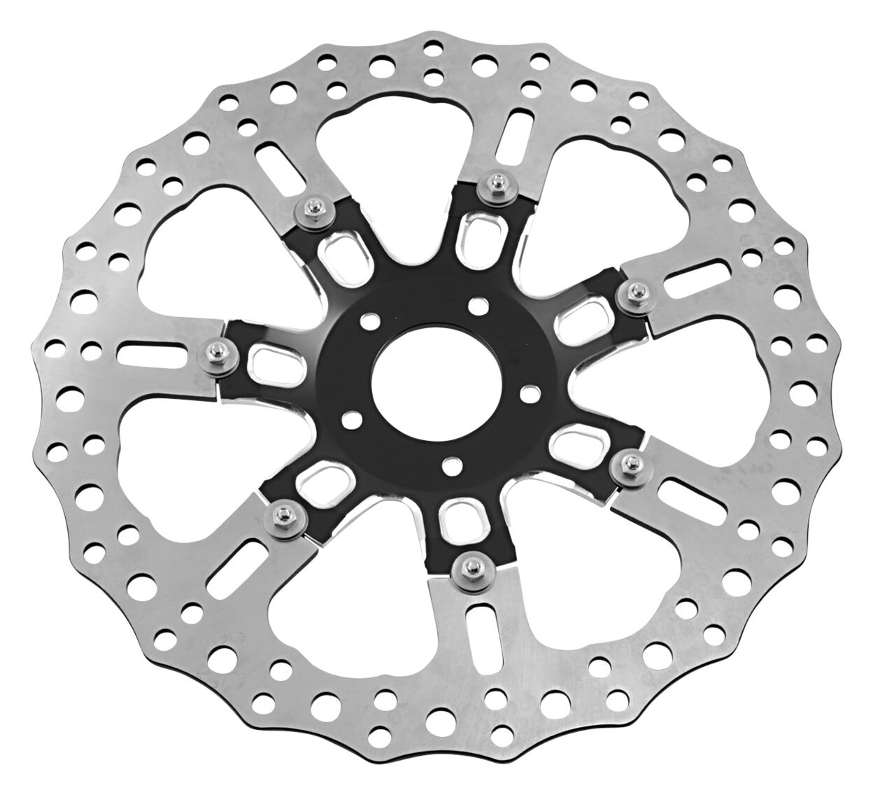 Arlen Ness 7-Valve 14" Front Brake Rotor For Harley 2006-2025 ...