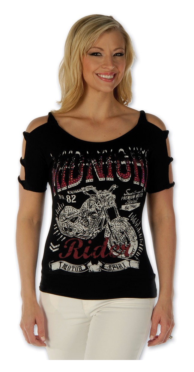 Liberty Wear Women's Rider Open Shoulder Top | JPCycles.com