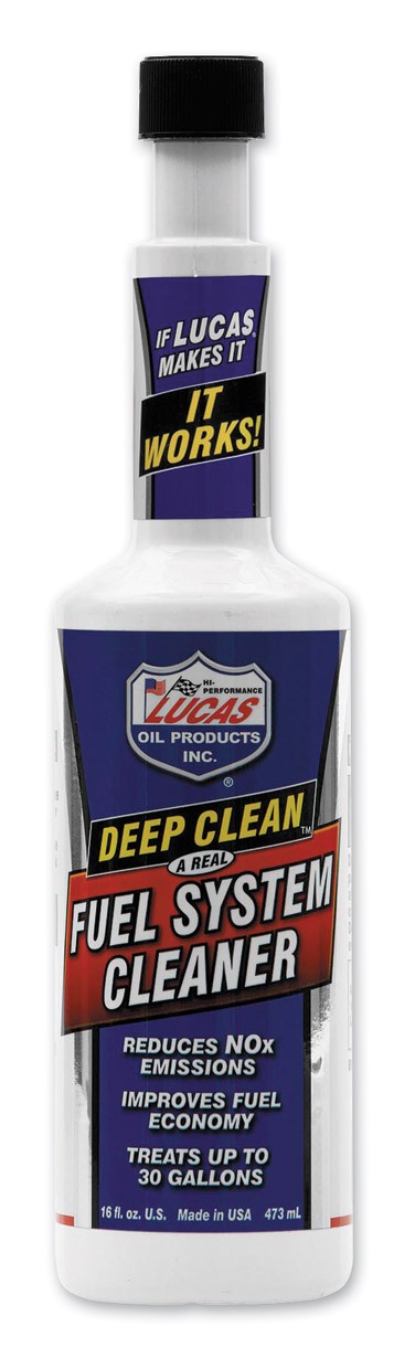 Lucas Deep Clean Fuel System Cleaner | JPCycles.com