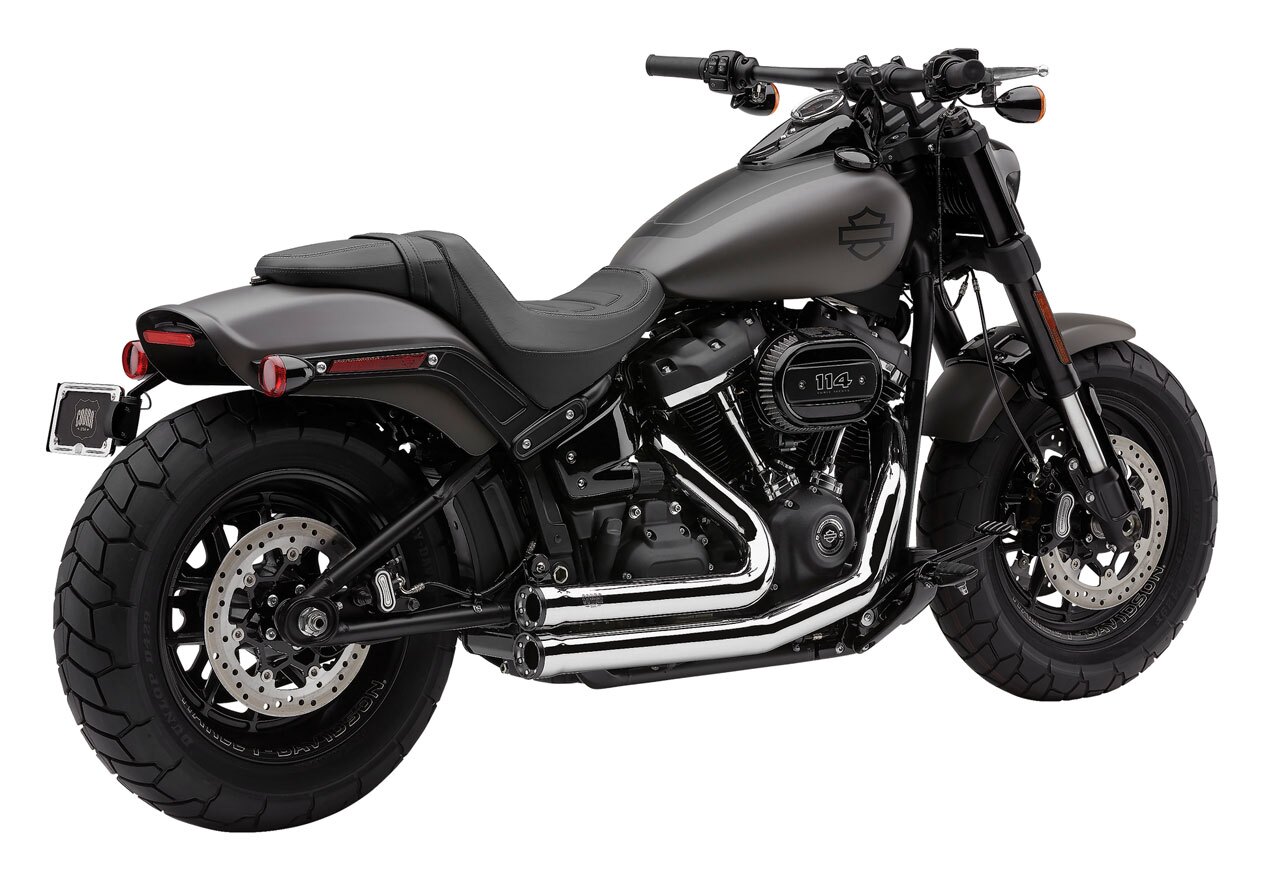 Cobra Speedster Shorts RPT Full Exhaust System For Harley FXFB/S 2018 ...