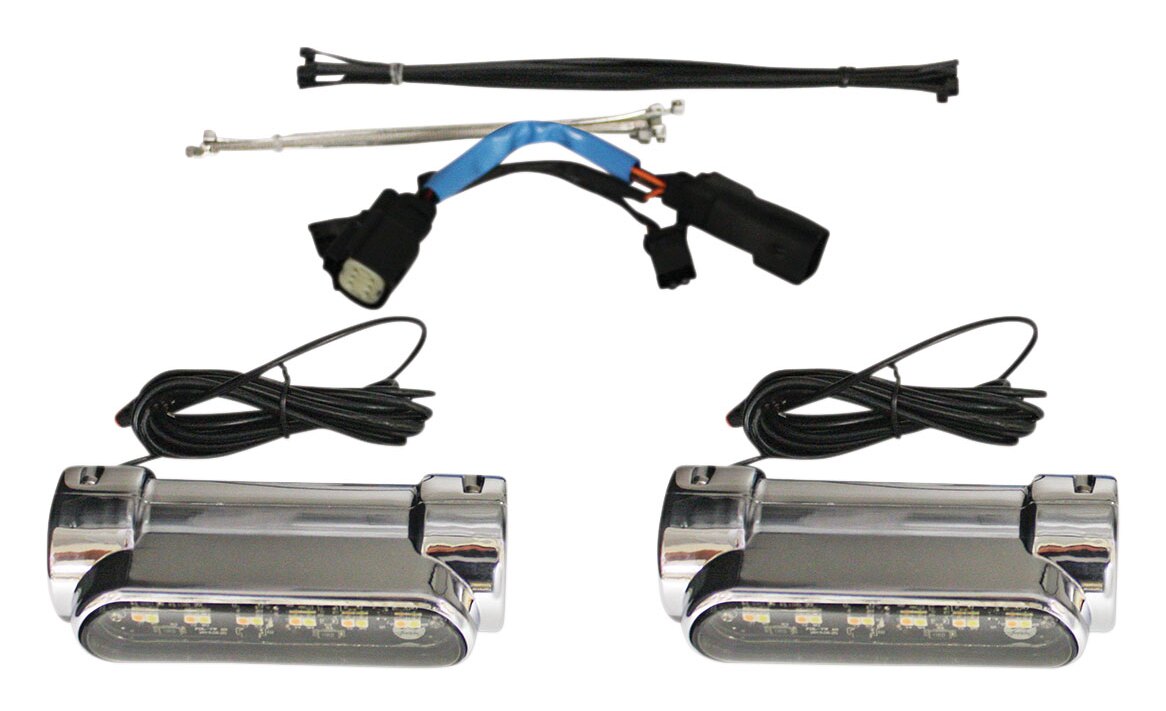 Custom Dynamics Engine Guard LED Lights For Harley FLHX FLTRX 2010-2013 ...