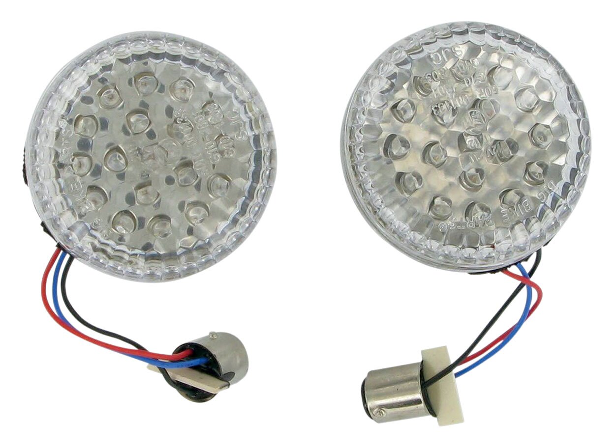 Show Chrome Amber LED Turn Signal Conversion Kit Suzuki Boulevard ...