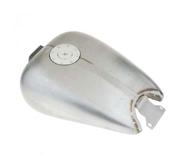 Drag Specialties Custom One-Piece Stretched Gas Tank For Harley FXR ...