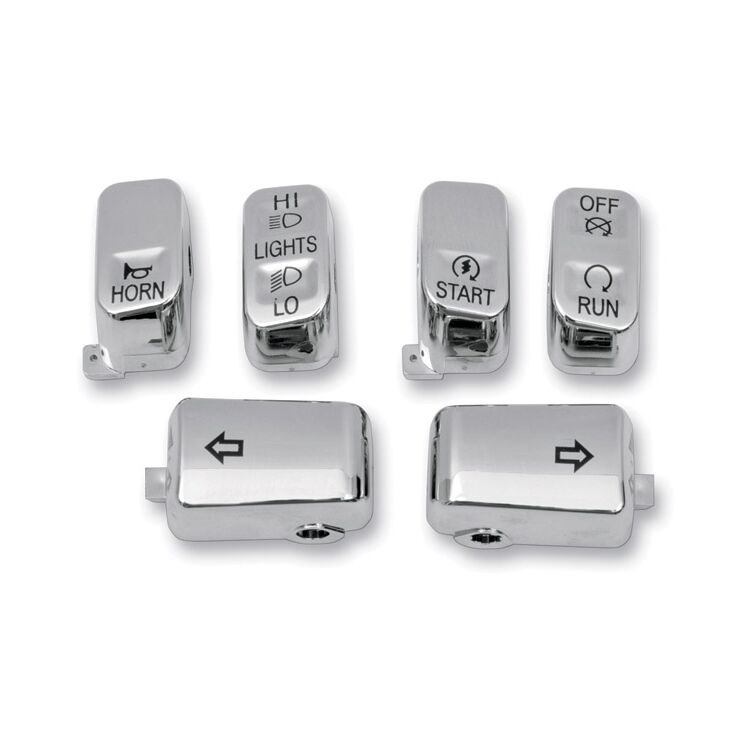 Drag Specialties Switch Cap Kit For Harley Big Twin 1996-2013 ...