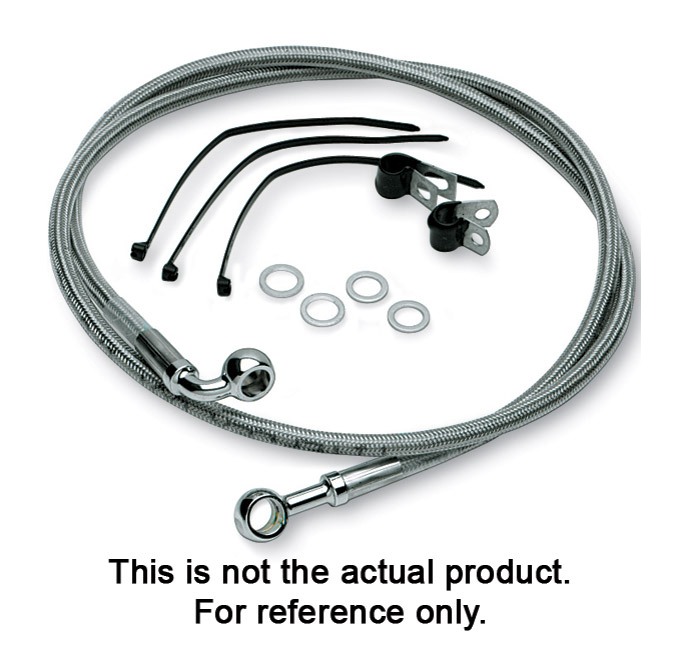 Drag Specialties Extended Front Brake Line Kit For Harley Touring Non ...