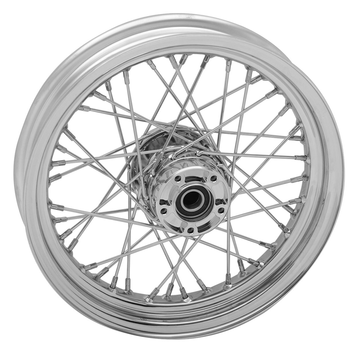 Drag Specialties 40 Spoke Laced Front Wheel For Harley Touring Non-ABS ...