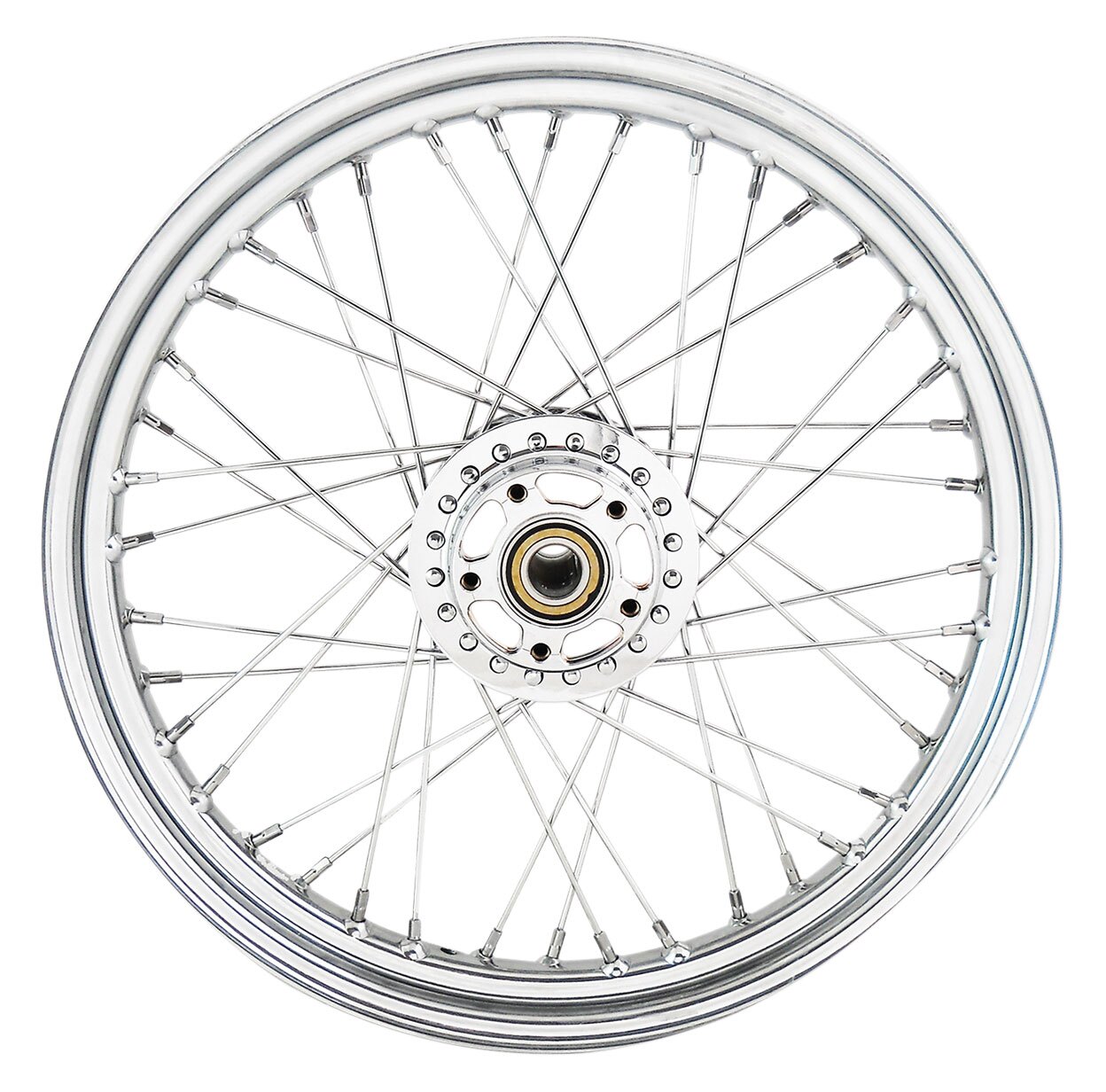Drag Specialties 40 Spoke Laced Front Wheel For Harley Sportster Non ...