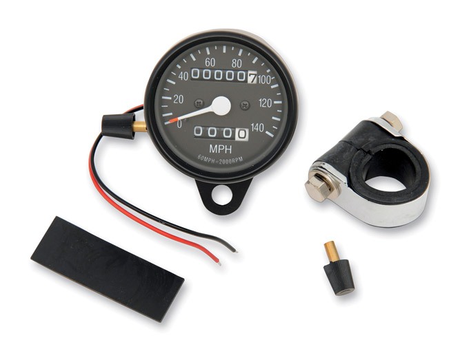 Drag Specialties Mini Speedometer | JPCycles.com