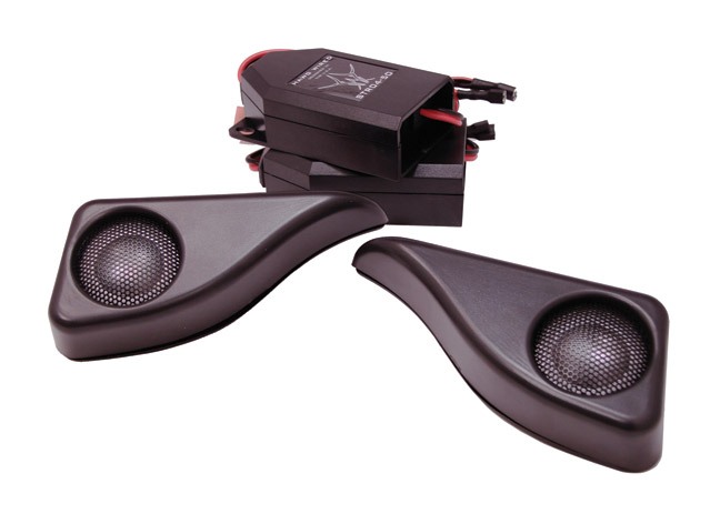 Hawg Wired Paintable Fairing Mounted Tweeter Kit For Harley Touring ...