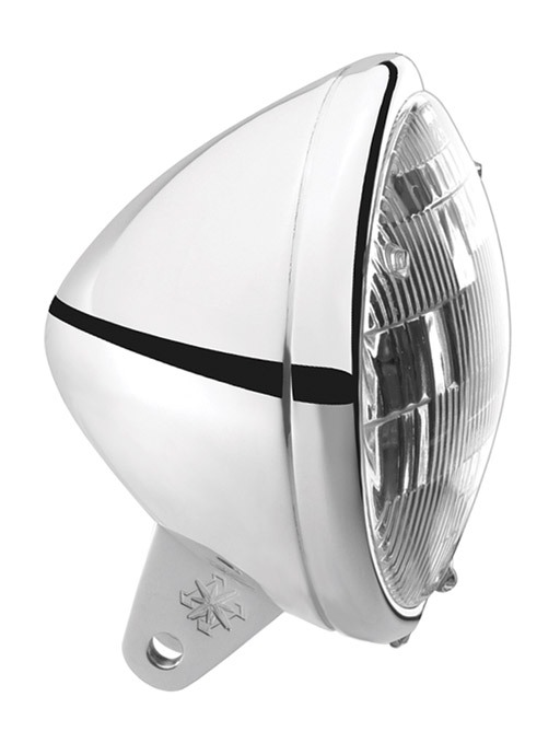 Headwinds 5 3/4" Chrome Tomahawk Headlight Housing For Harley 1980-2017 ...