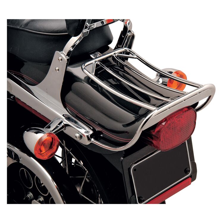 J&P Cycles Bobtail Luggage Rack For Harley Dyna Wide Glide 2000-2005 ...