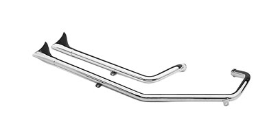 Paughco Upswept Full System Exhaust For Harley Rigid Frame Sportster ...