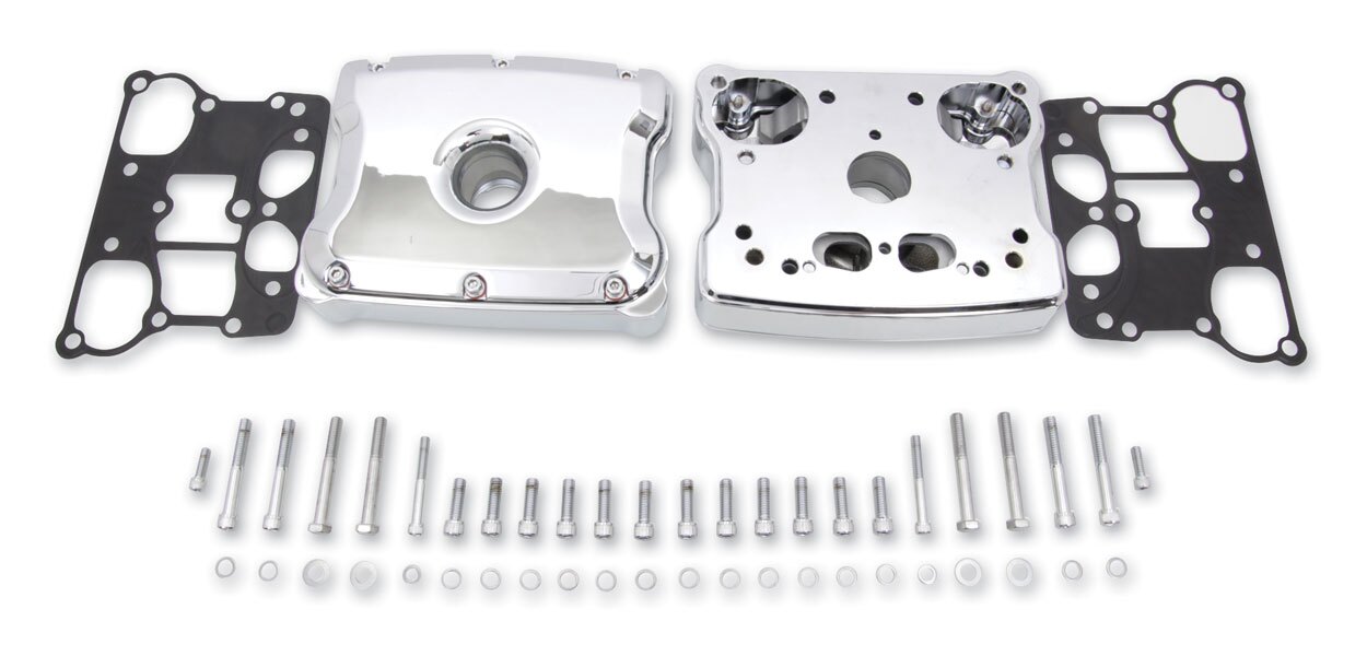 V-Twin Mfg. Rocker Box Set For Harley Twin Cam 1999-2017 | JPCycles.com