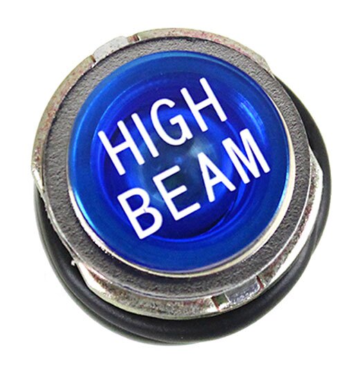 V-Twin Mfg. High Beam Blue Indicator Lamp For Harley FX / XL 1977-1985 ...