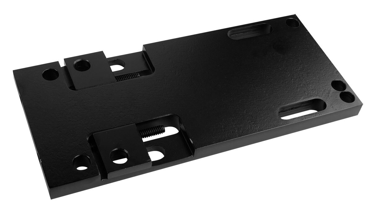 V-Twin Mfg. Dual-Adjuster Transmission Plate For Harley FL / EL / FX ...