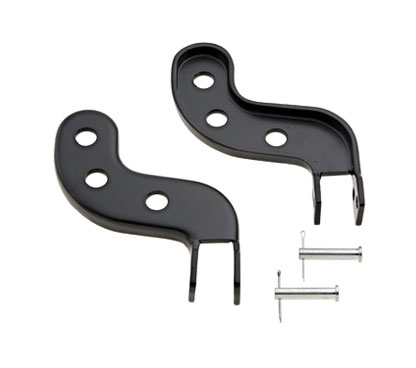 V-Twin Mfg. Buddy Seat Footrest Brackets For Harley FL / EL / UL 1936 ...