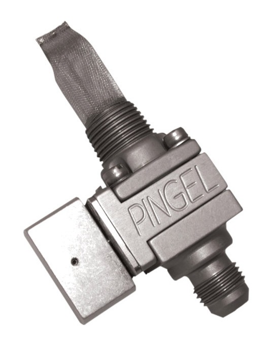 Pingel Polished Guzzler Fuel Valve | JPCycles.com