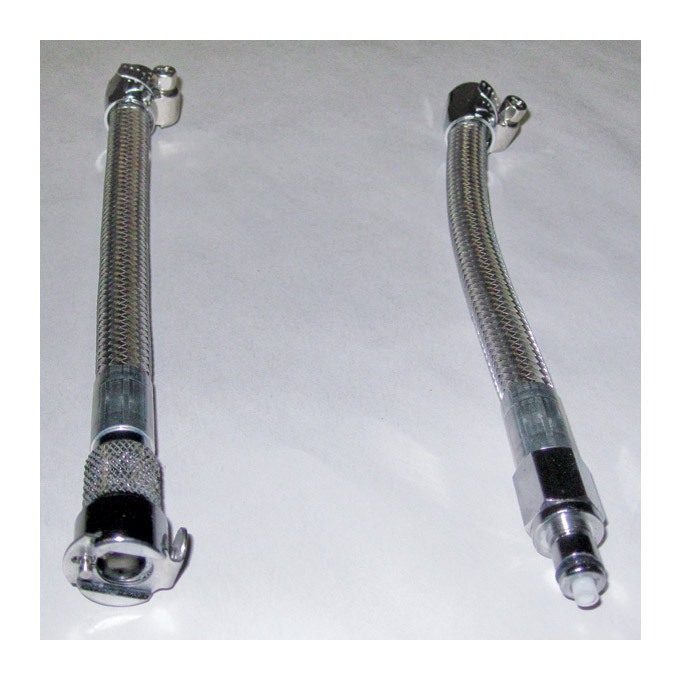 Goodridge Fuel Crossover Line With Quick Disconnect | JPCycles.com