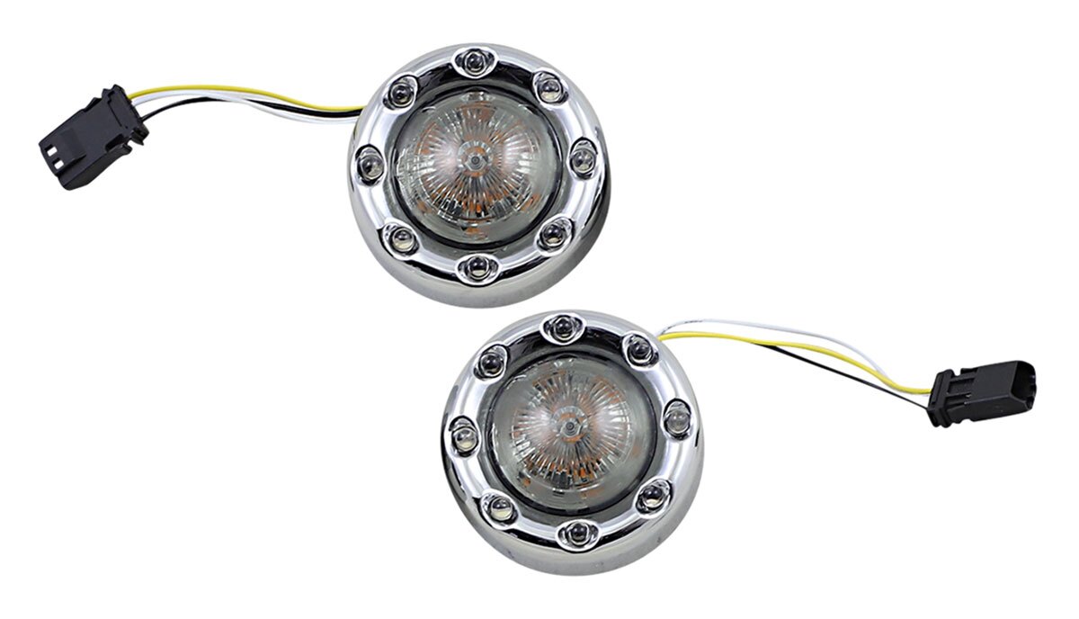 Custom Dynamics ProBEAM Bullet Ringz JAE LED Front Turn Signals ...