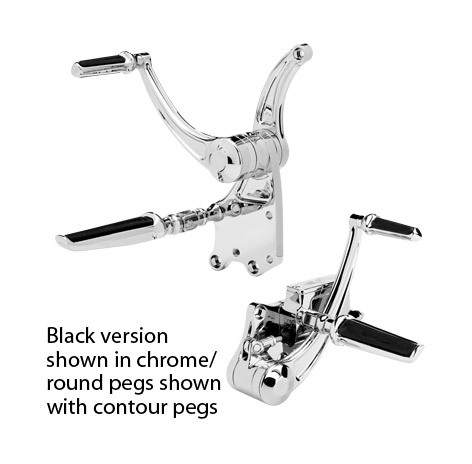 Performance Machine Contour Forward Controls For Harley Softail 1984 ...