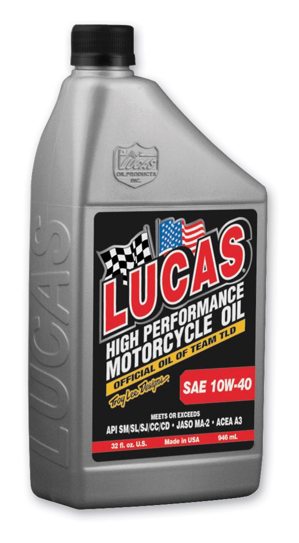 Lucas High Performance "Petroleum" Motor Oil | JPCycles.com