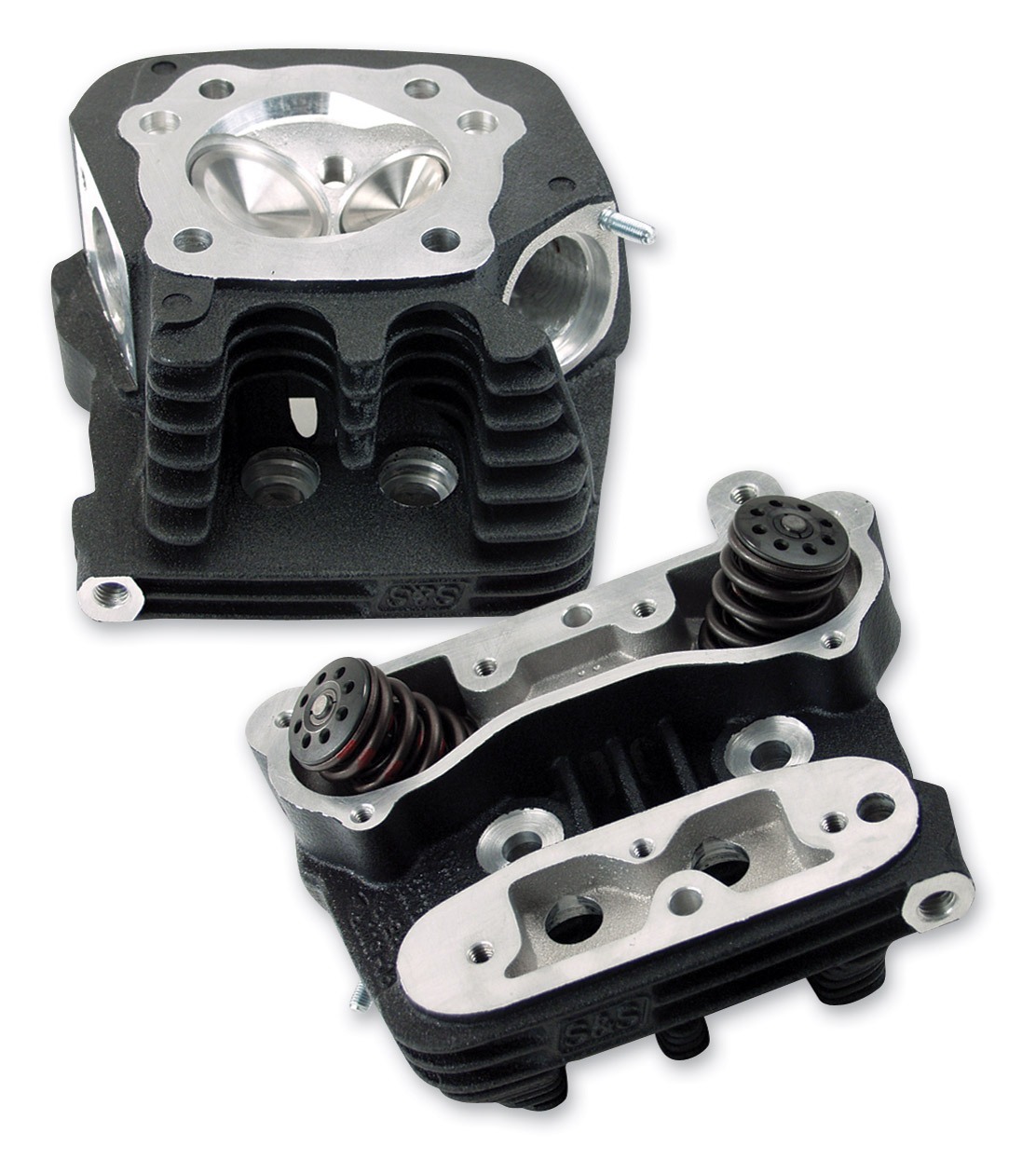 S&S Cycle High Compression Cylinder Heads For Harley Big Twin 1984-2000 ...