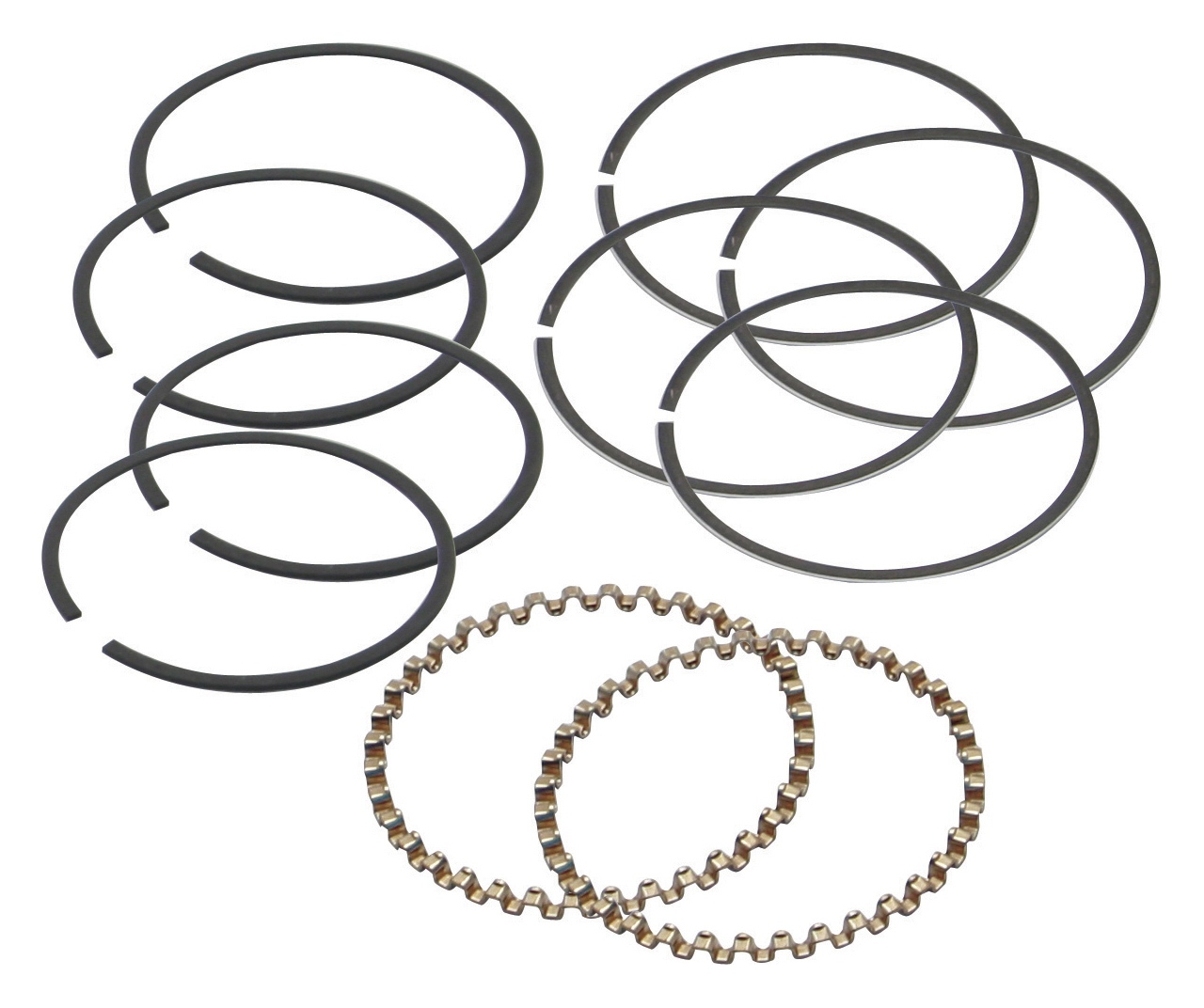S&S Cycle Chromoly Piston Ring Set For S&S 4 1/8" Pistons For Harley ...