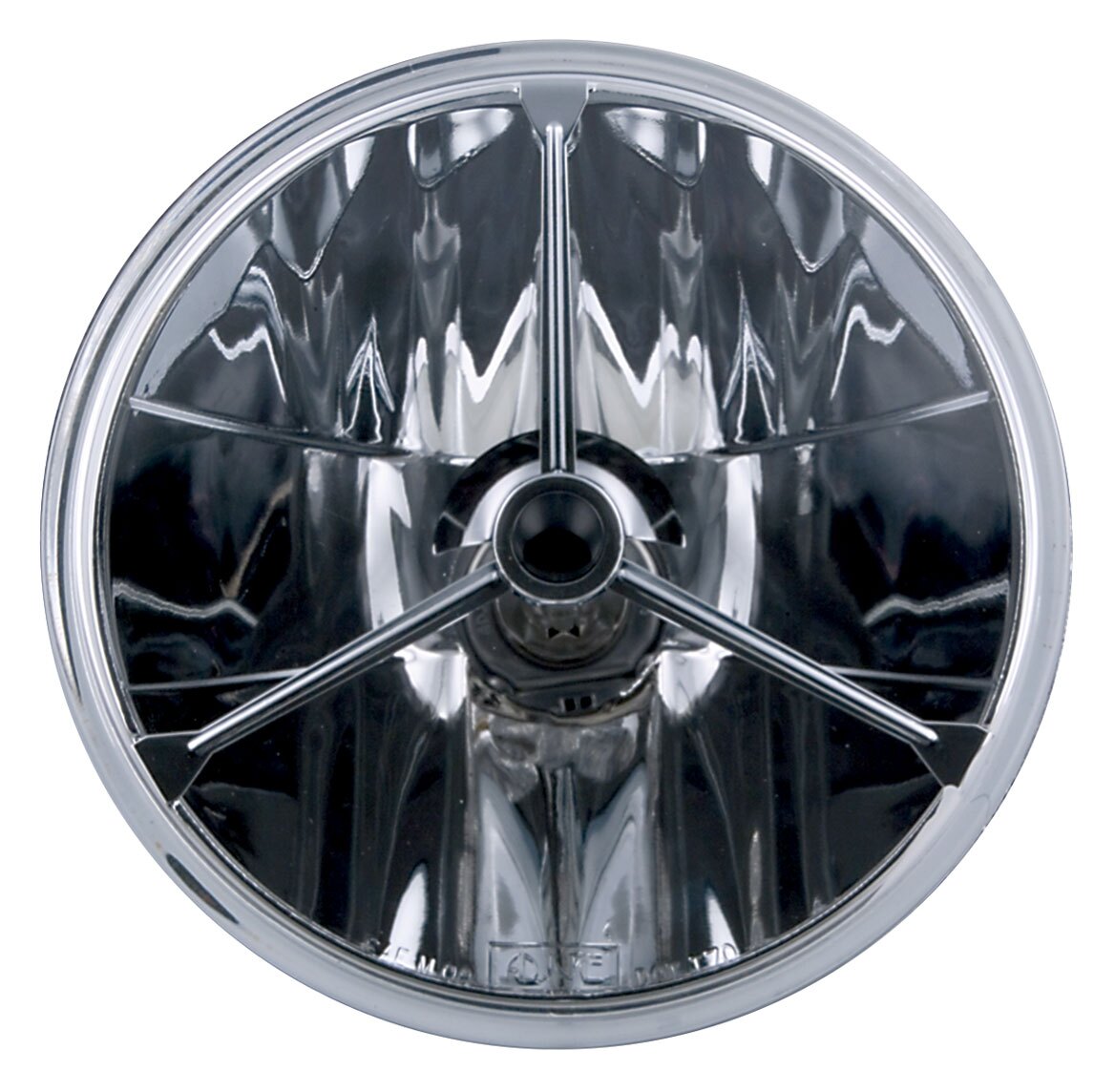 Adjure 7" Wave Cut Headlight | JPCycles.com