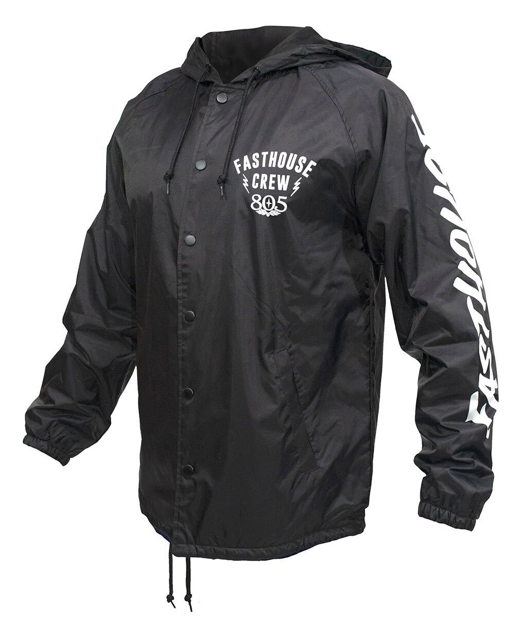 Fasthouse Team Hooded Coach Jacket | JPCycles.com
