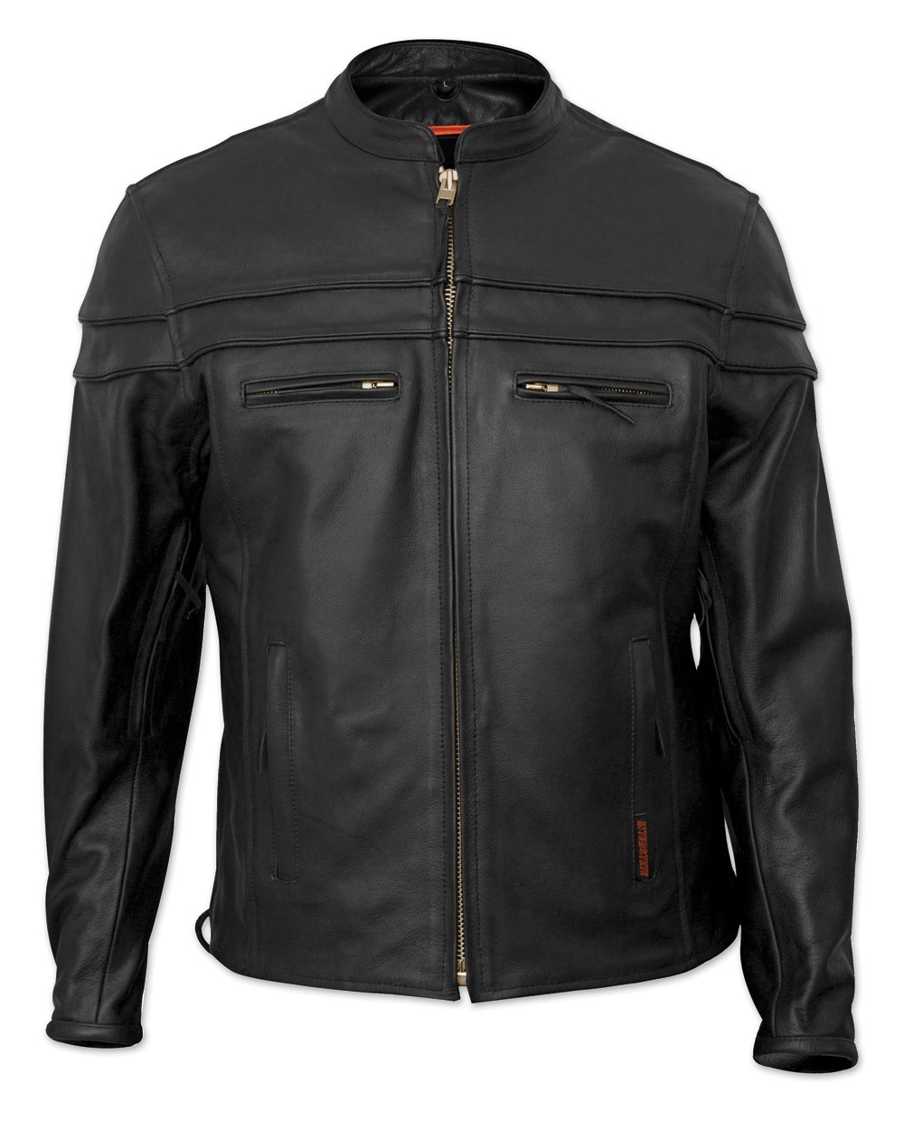 Interstate Leather Rebel Leather Jacket | JPCycles.com