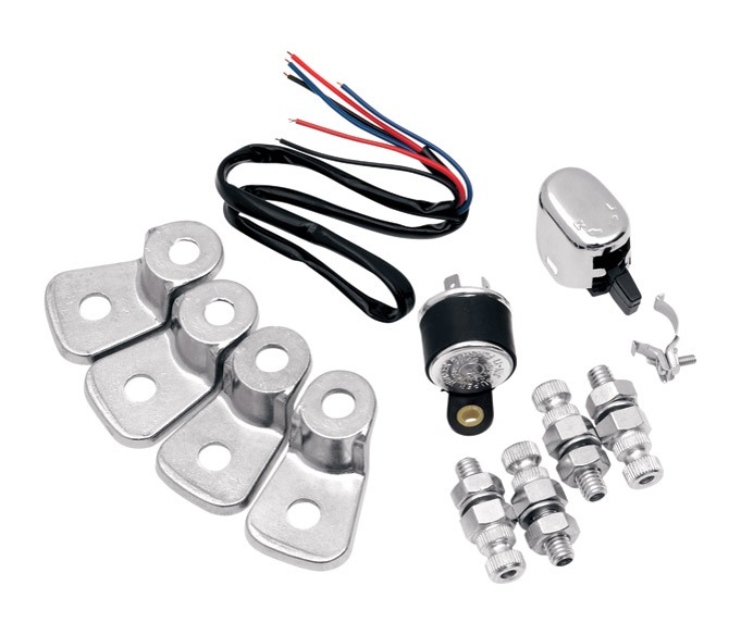 K&S Technologies Universal Turn Signal Wiring Kit With Bracket ...