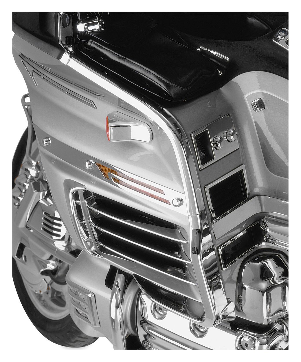 Show Chrome Lower Fairing Corner Molding Honda Gold Wing GL1500 1988 ...