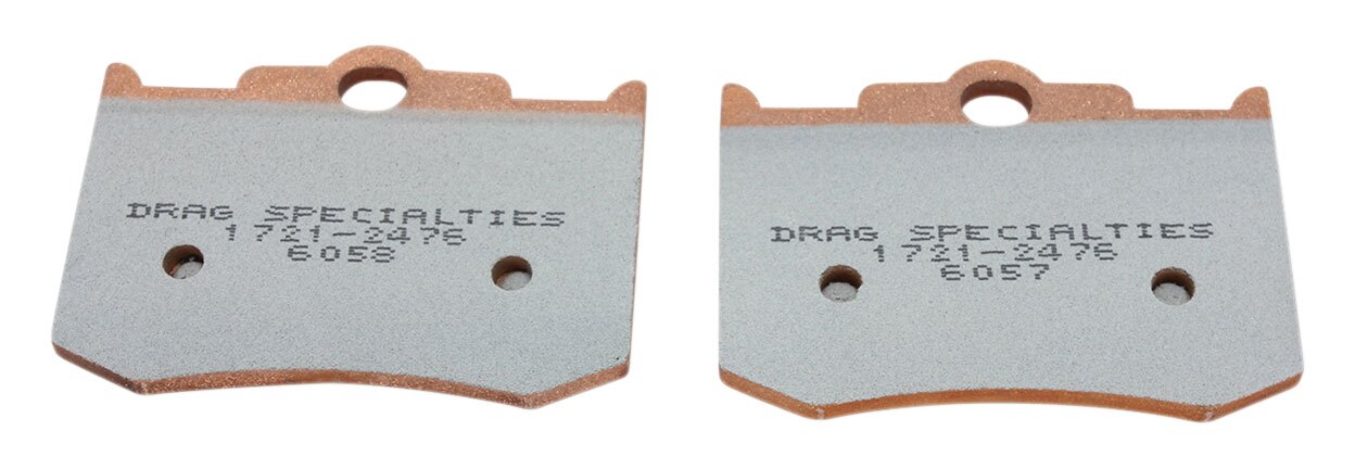 Drag Specialties Premium Sintered Metal Brake Pads For Performance ...