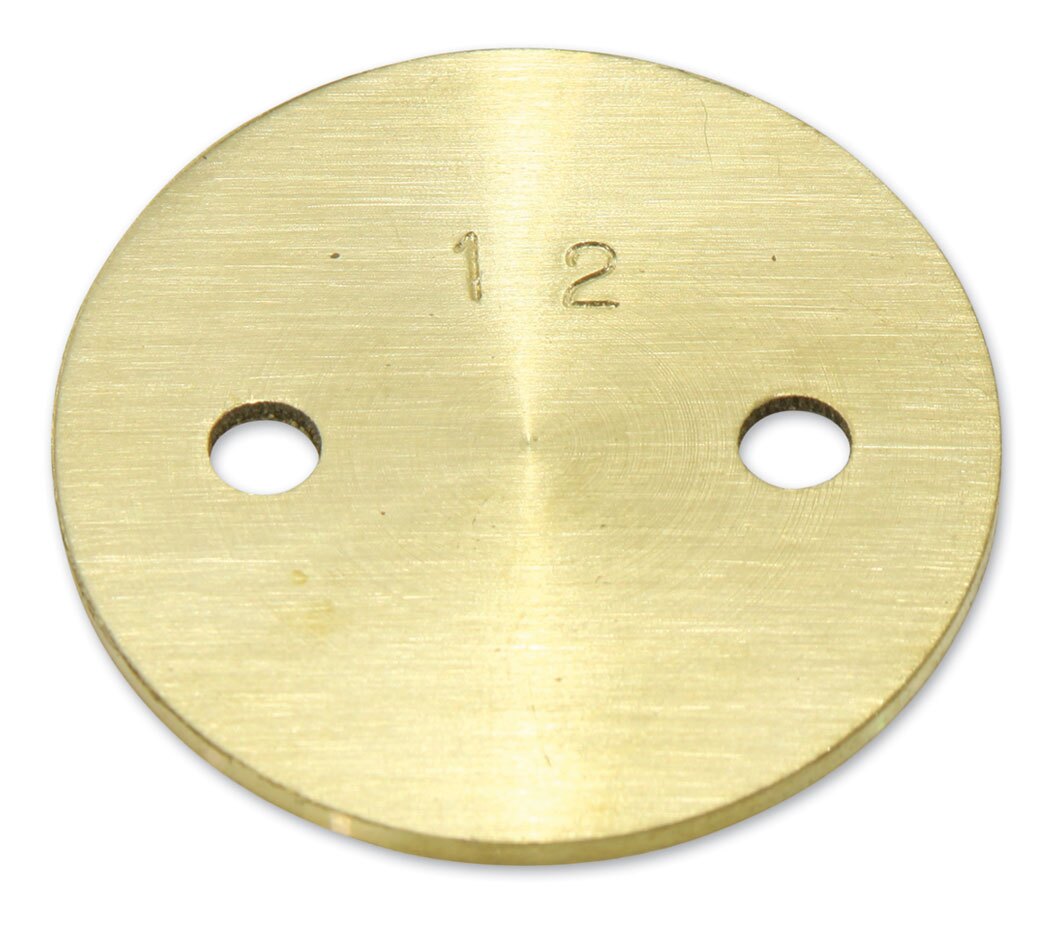 V-Twin Mfg. Linkert Carburetor Throttle Disc For Harley 1936-1954 ...