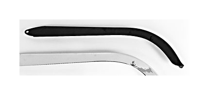 V-Twin Mfg. Rigid Chain Guard Black For Harley 1936-1957 | JPCycles.com