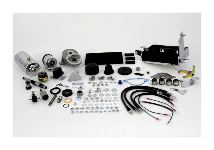 V-Twin Mfg. Electric Start Conversion Kit For Harley FL 1965-1969 ...