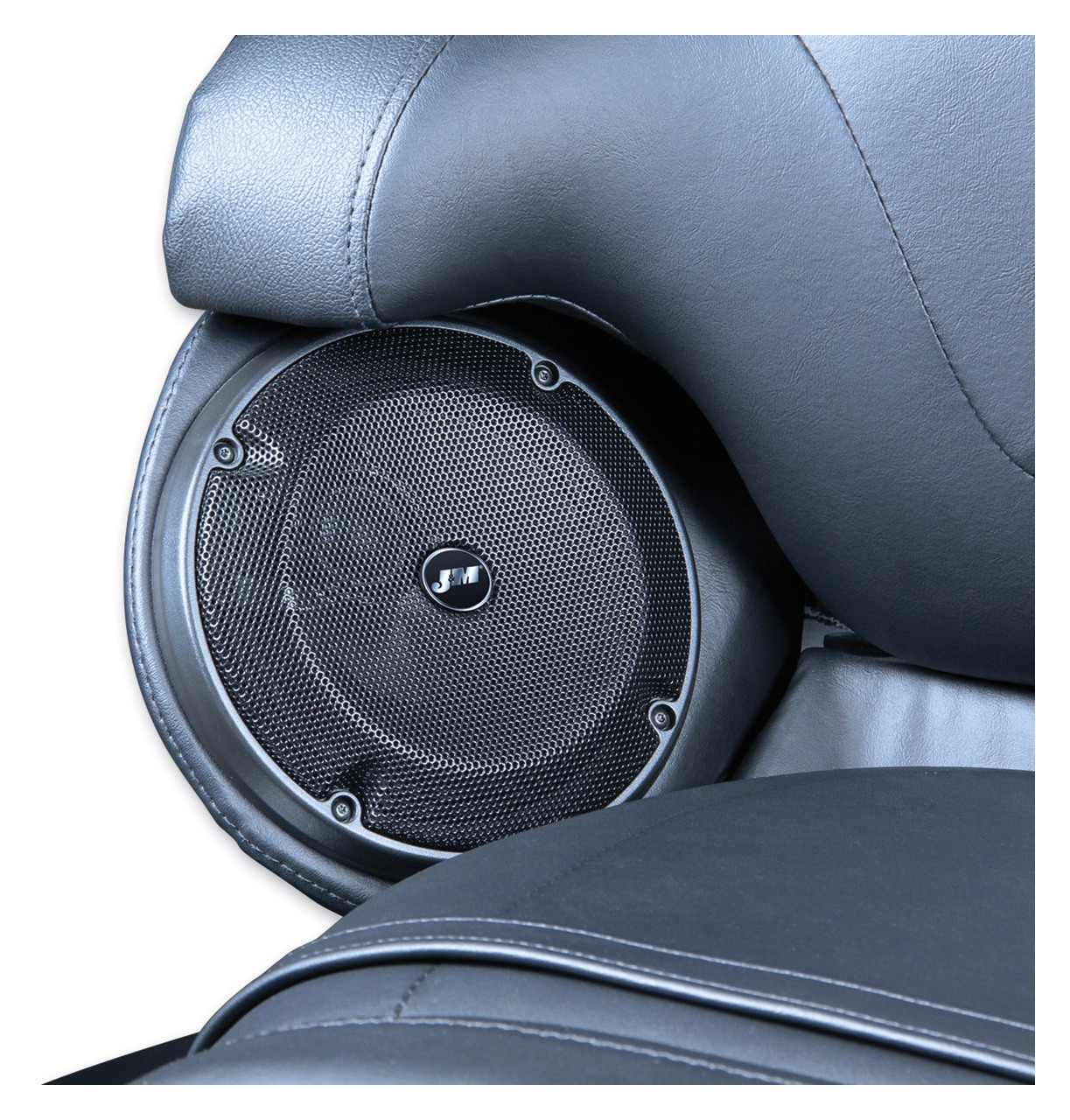 J&M Trunk Lid Speaker Grill Kit For Harley Touring Models With Tour ...