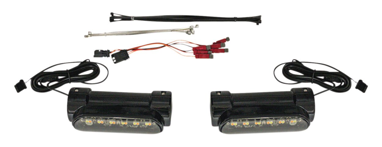 Custom Dynamics Universal Engine Guard LED Lights | JPCycles.com