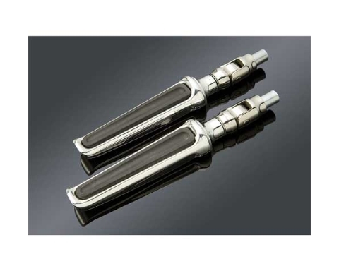 Performance Machine Polished Contour Footpegs With Pivot | JPCycles.com