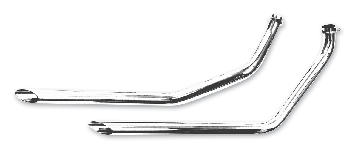 Paughco 1-3/4" Staggered Dual Full Exhaust For Shovelhead FXR 1982-1983 ...