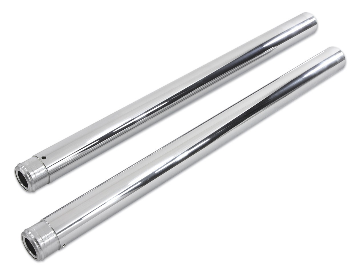 V-Twin Mfg. 41mm Fork Tube Set For Harley Softail / Dyna 2000-2010 ...