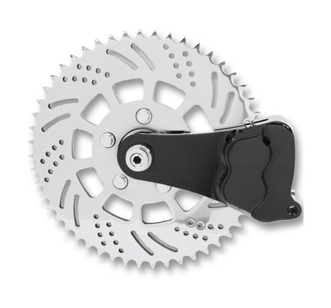 HHI 4-Piston Sprocket Rear Brake Caliper & Rotor Kit | JPCycles.com