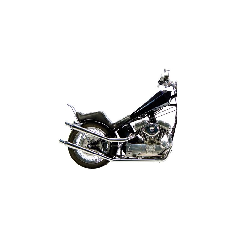 Paughco 1 3/4" Upsweep Headpipes For Harley Sportster 1986-2003 ...