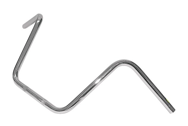 Flanders 1" Chrome 10" Mini-Ape Handlebar | JPCycles.com