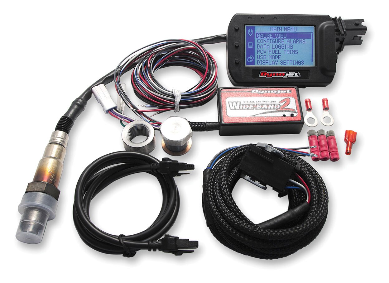 Dynojet Wide Band-2 Air-Fuel Ratio Monitor With POD-300 Display ...