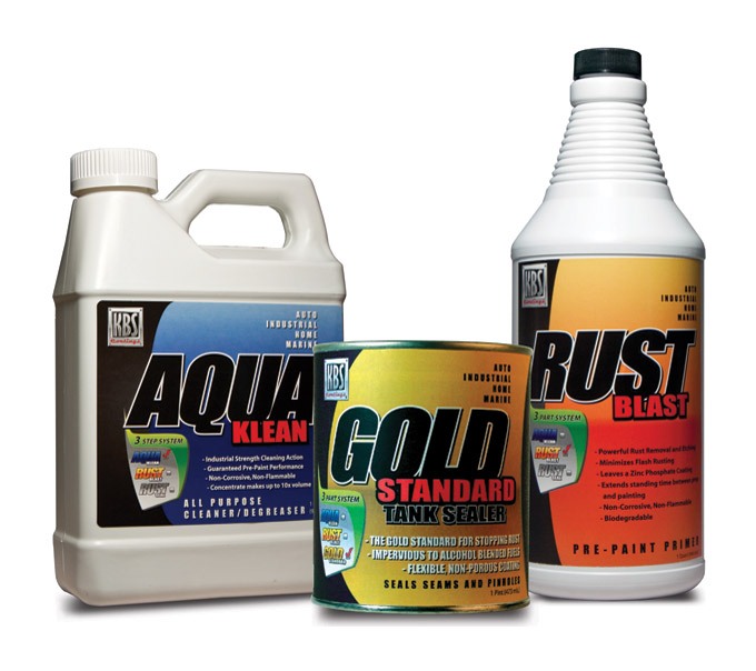 KBS Coatings Large Gold Standard Gas Tank Sealer Kit | JPCycles.com