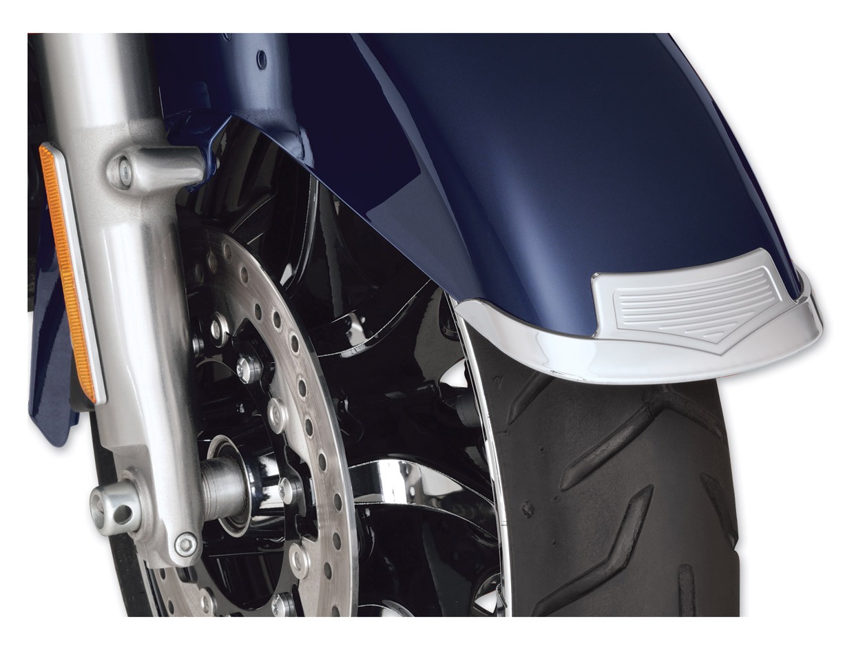 Show Chrome Front Fender Tip Accent For Harley Touring 1997-2025 ...